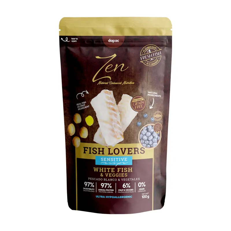 Zen Pouches Pescado blanco y vegetales - Agronatura tienda online para ...